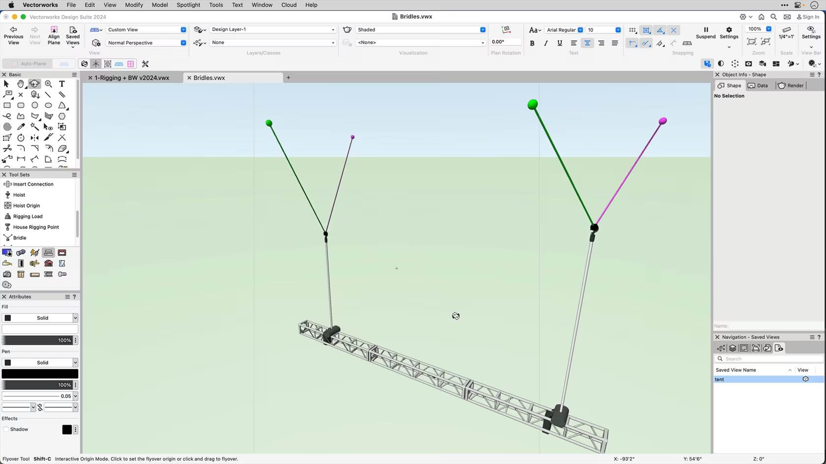 INSERTING BRIDLES 2024 | Vectorworks University